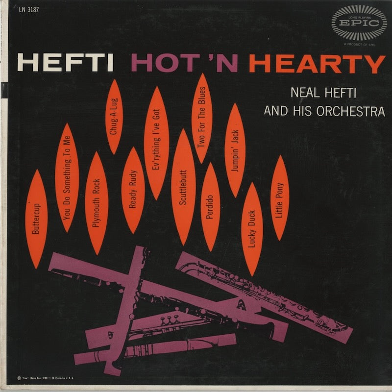 Neal Hefti / ニール・ヘフティ / Hefti Hot 'n Hearty (LN 3187) – VOXMUSIC WEBSHOP