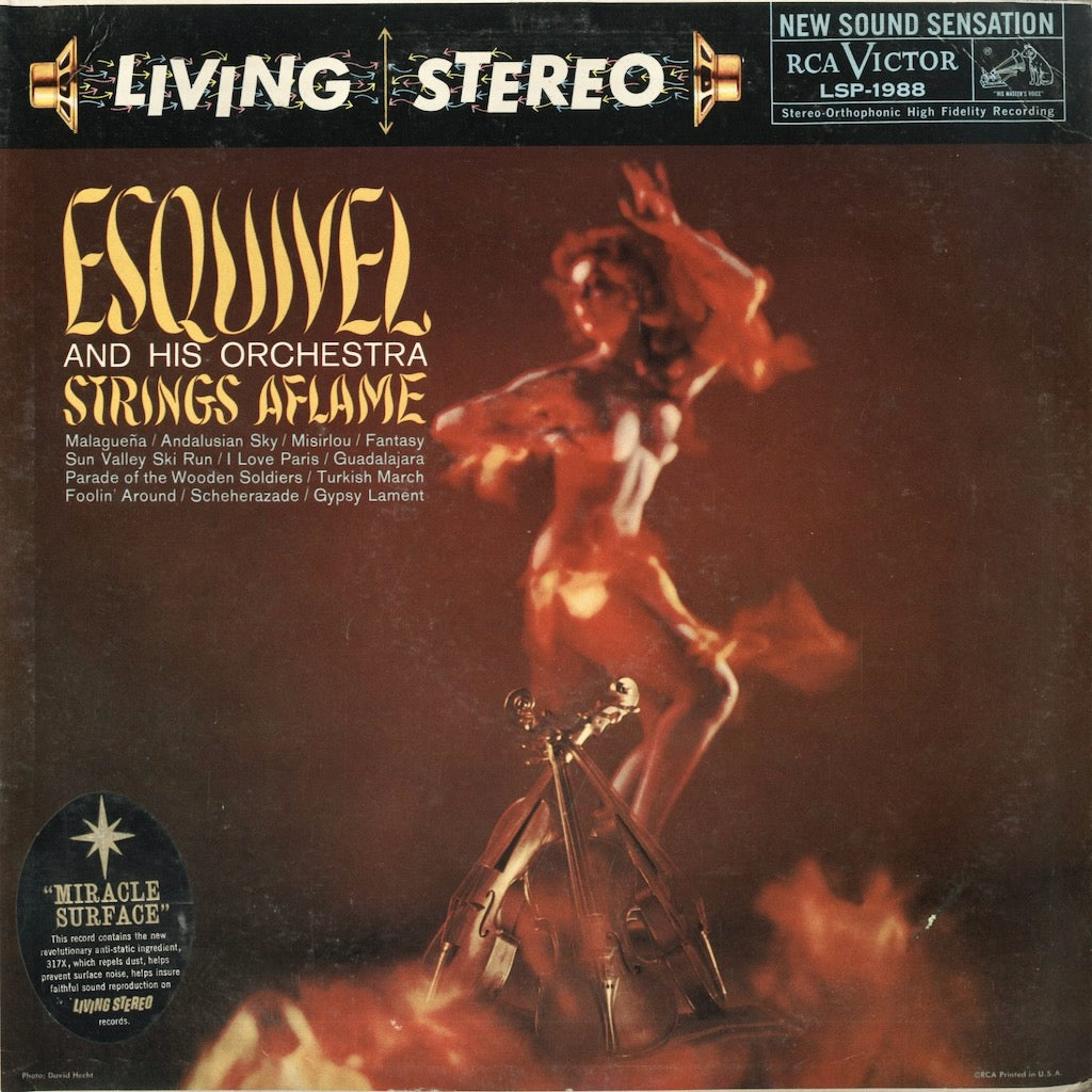 Esquivel / エスキヴェル / Strings Aflame (LSP 1988) – VOXMUSIC WEBSHOP