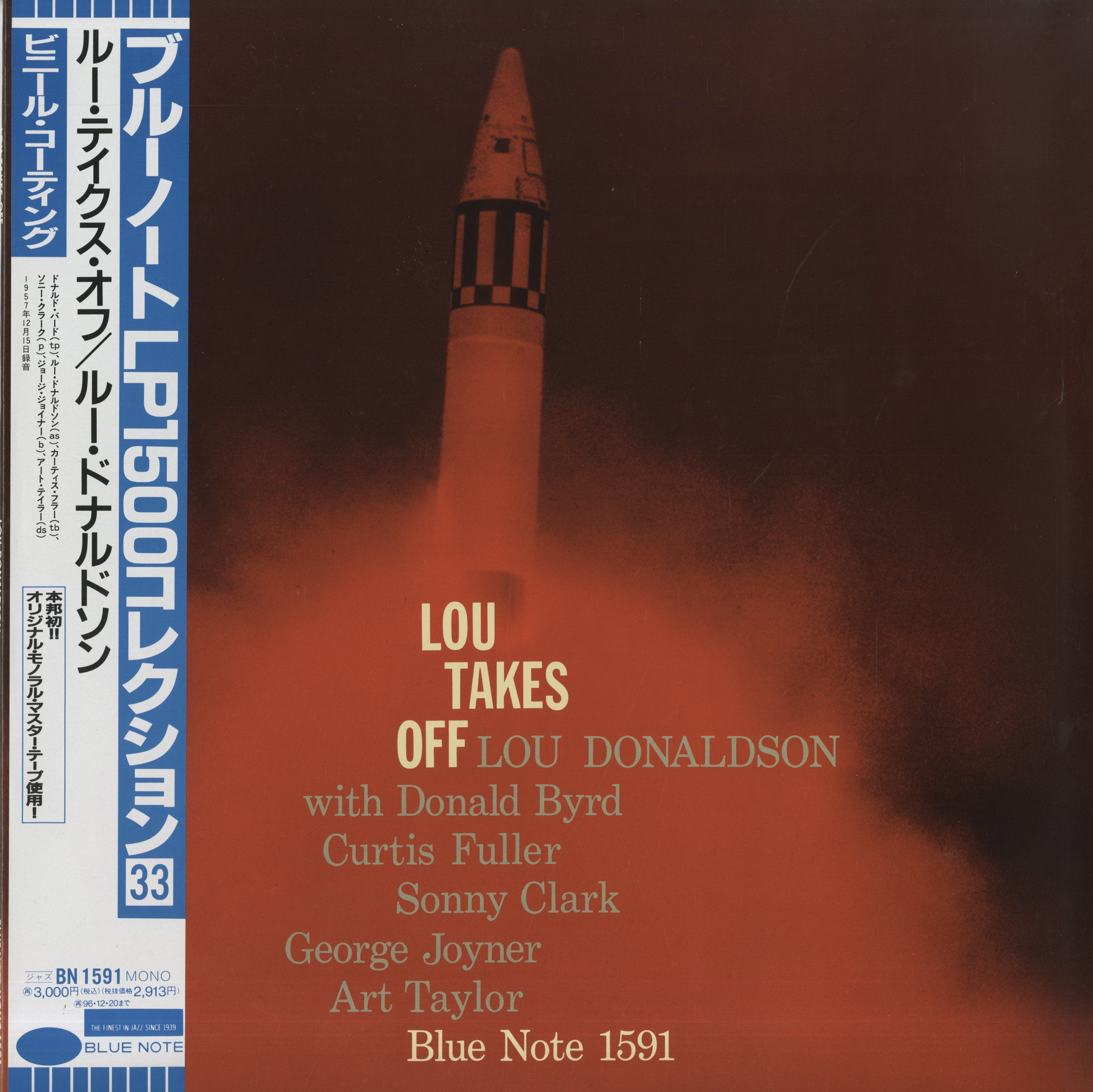 Lou Donaldson / ルー・ドナルドソン / Lou Takes Off (BN 1591) – VOXMUSIC WEBSHOP