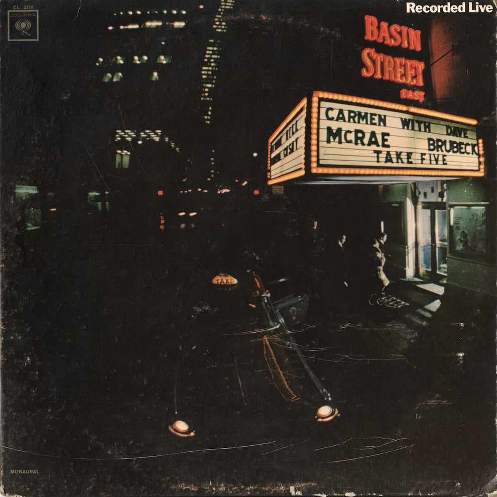 Carmen McRae - Take Five LP 1965 US デイヴ・ブルーベック共演 ジャズヴォーカル – VOXMUSIC ...