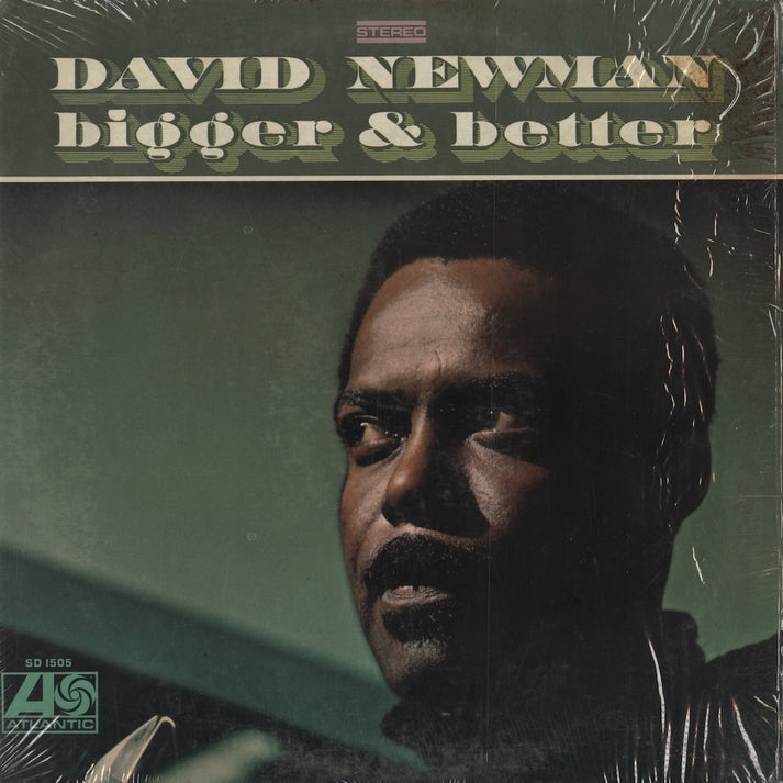 David Newman Bigger & Better SD 1505 中古レコード 通販 | テナーサックス ソウルジャズ ...