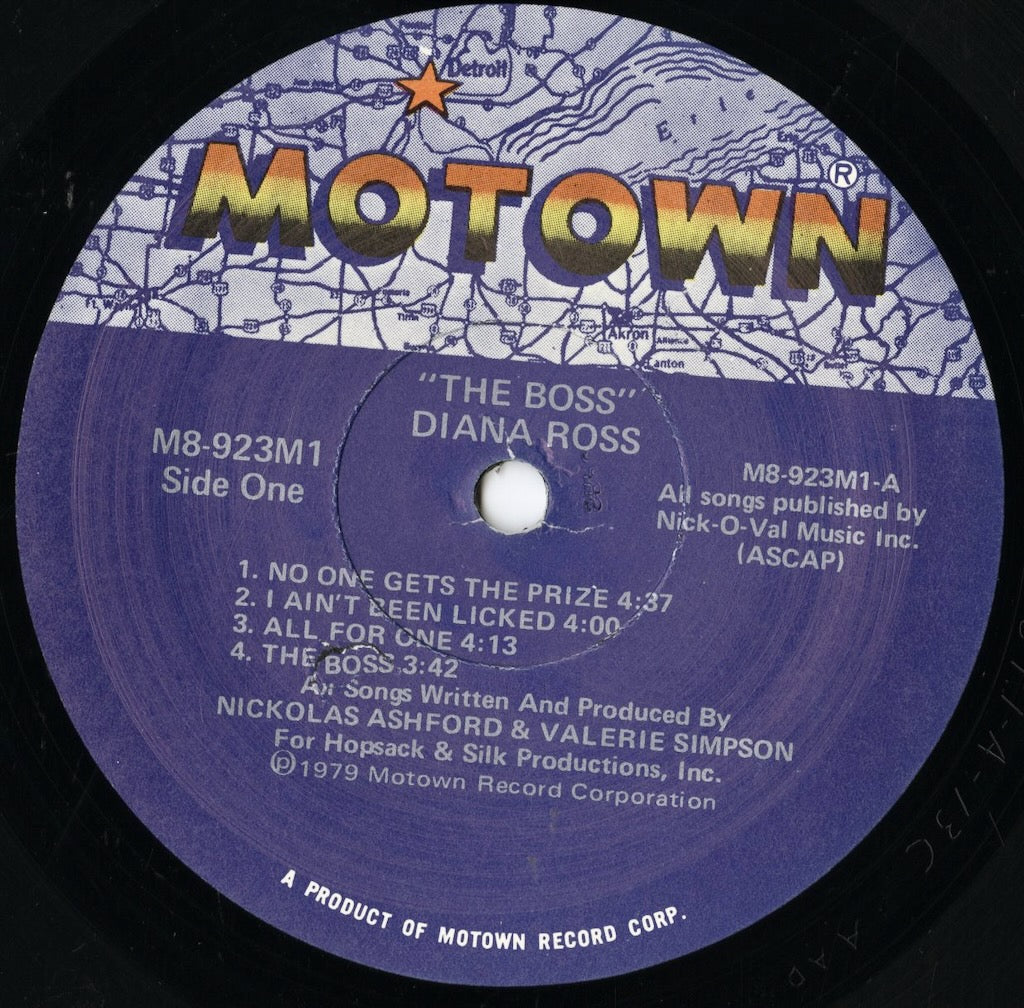 Diana Ross / ダイアナ・ロス / The Boss (M8 923M1) – VOXMUSIC WEBSHOP