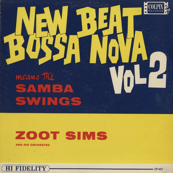 Zoot Sims / ズート・シムズ / New Beat Bossa Nova Vol.2 (CP437) – VOXMUSIC WEBSHOP