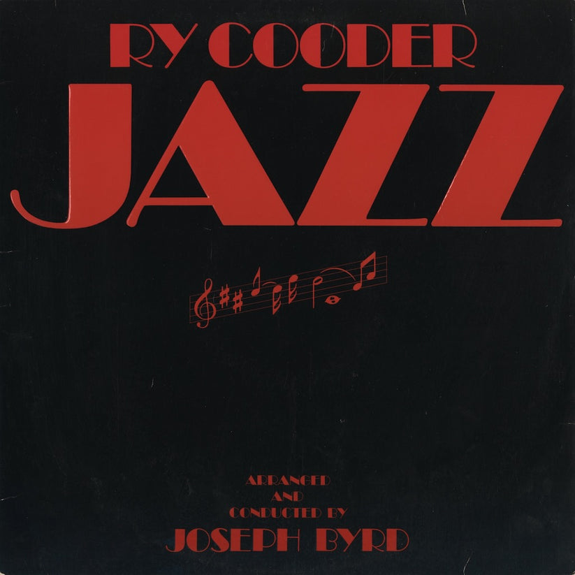 Ry Cooder - Jazz LP 1978 US Warner Bros. ルーツロック – VOXMUSIC WEBSHOP