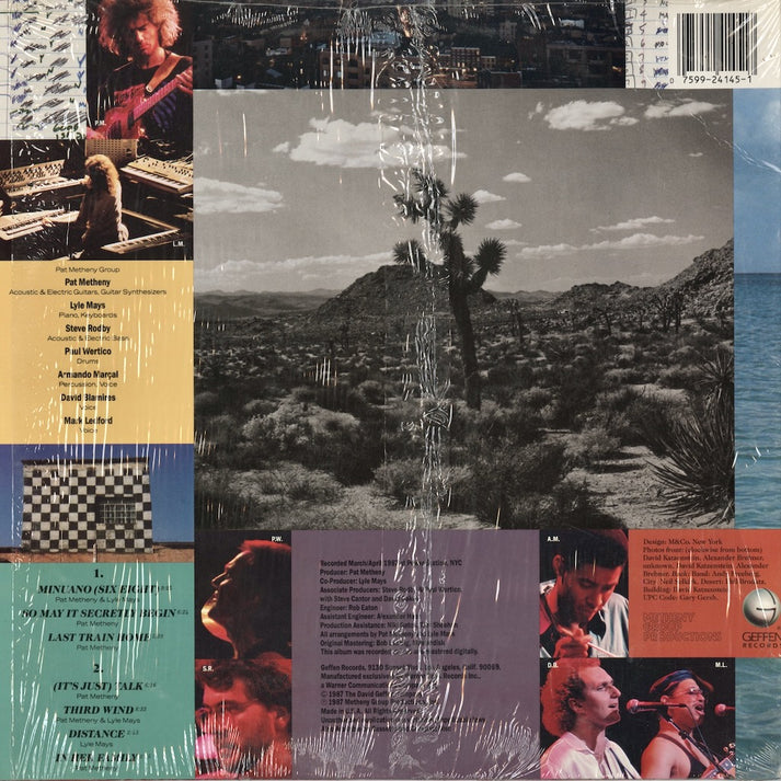 Pat Metheny - Still Life (Talking) LP 1987 US Geffen Last Train Home ...