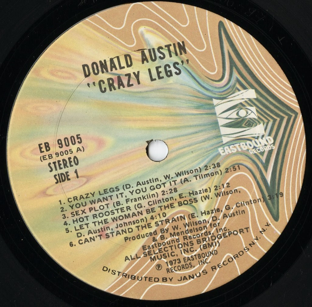 Donald Austin - Crazy Legs LP 1973 US Eastbound ファンクジャズ レアグルーヴ ...