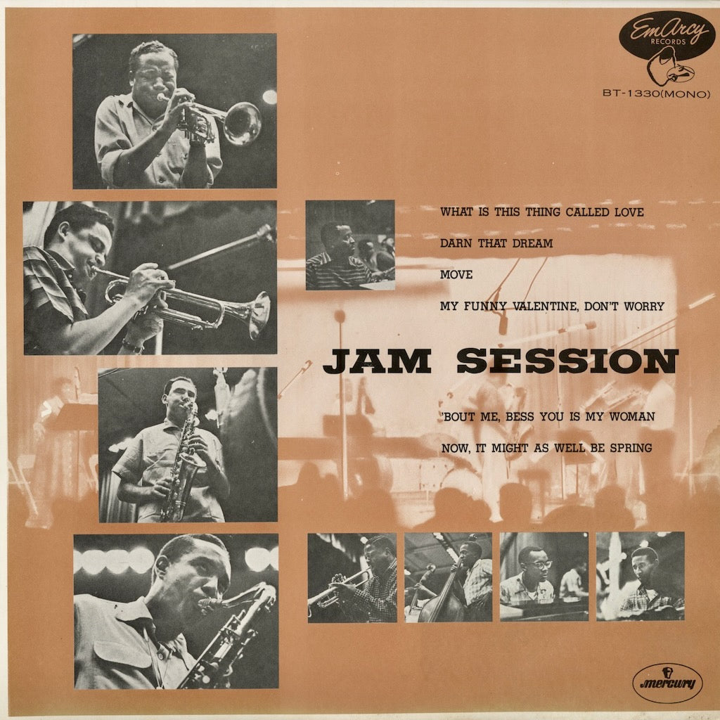 Clifford Brown - Jam Session LP 1974 JPN Mercury ダイナ・ワシントン・セッション MONO ...