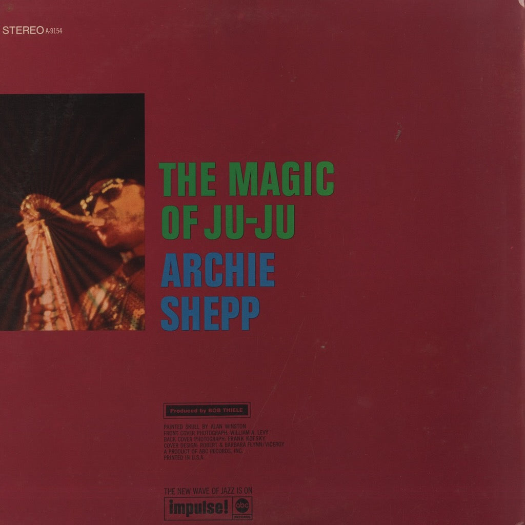 Archie Shepp / アーチー・シェップ / The Magic Of Ju-Ju (AS-9154) – VOXMUSIC WEBSHOP