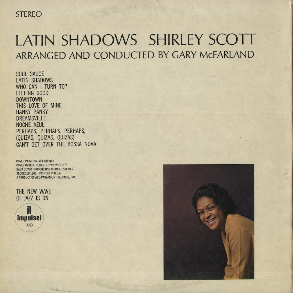 Shirley Scott / シャーリー・スコット / Latin Shadows (AS-93) – VOXMUSIC WEBSHOP