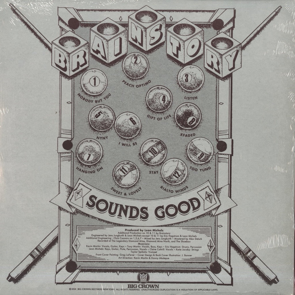 Brainstory / ブレインストーリー / Sounds Good - Green Vinyl (BC112-LP-C2 ...