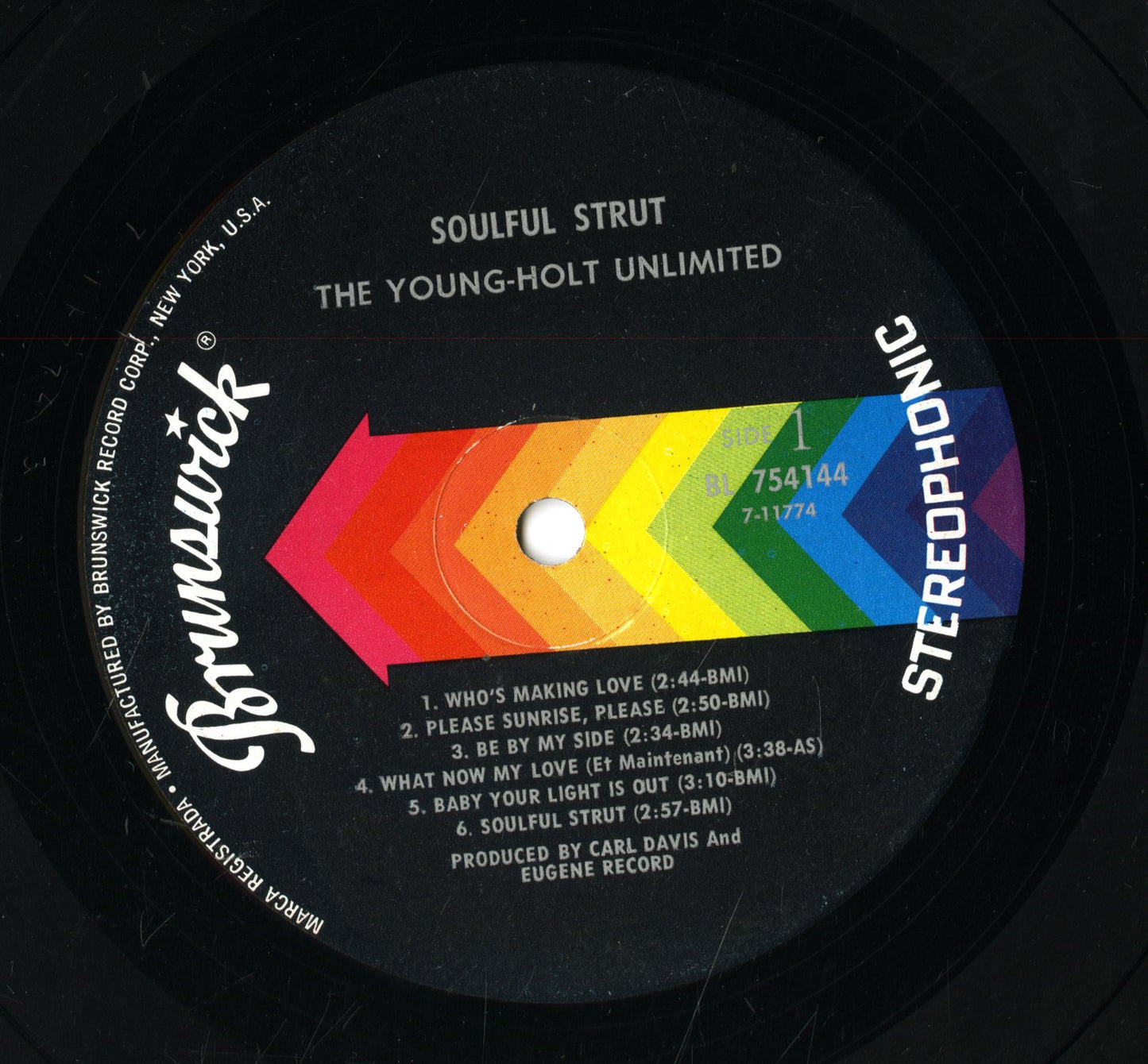 Young Holt Unlimited / ヤング・ホルト・アンリミテッド / Soulful Strut (BL 754144 ...