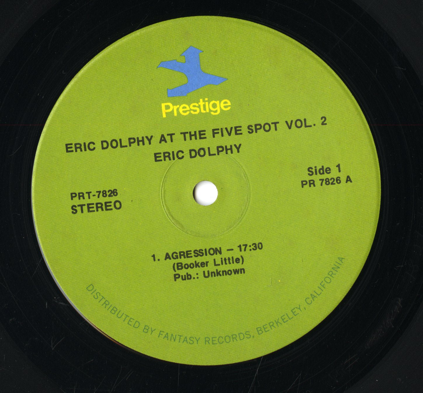 Eric Dolphy / エリック・ドルフィー / At The Five Spot Volume 2 (PRT 7826 ...