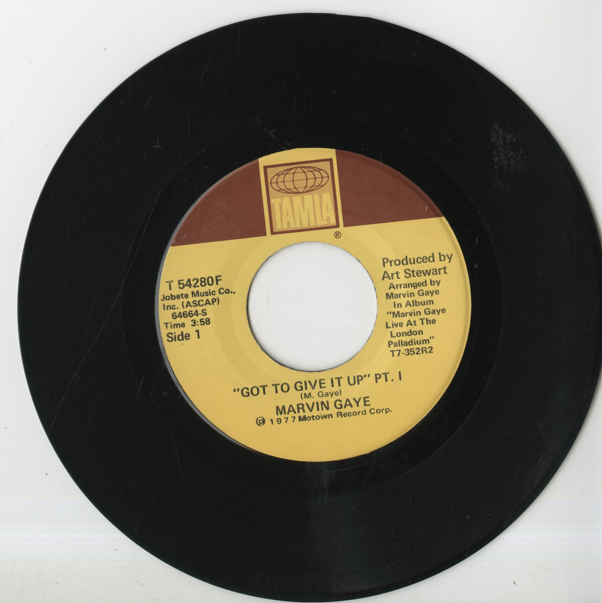 Marvin Gaye / マーヴィン・ゲイ / Got To Give It Up -7 (T 54280F) – VOXMUSIC WEBSHOP