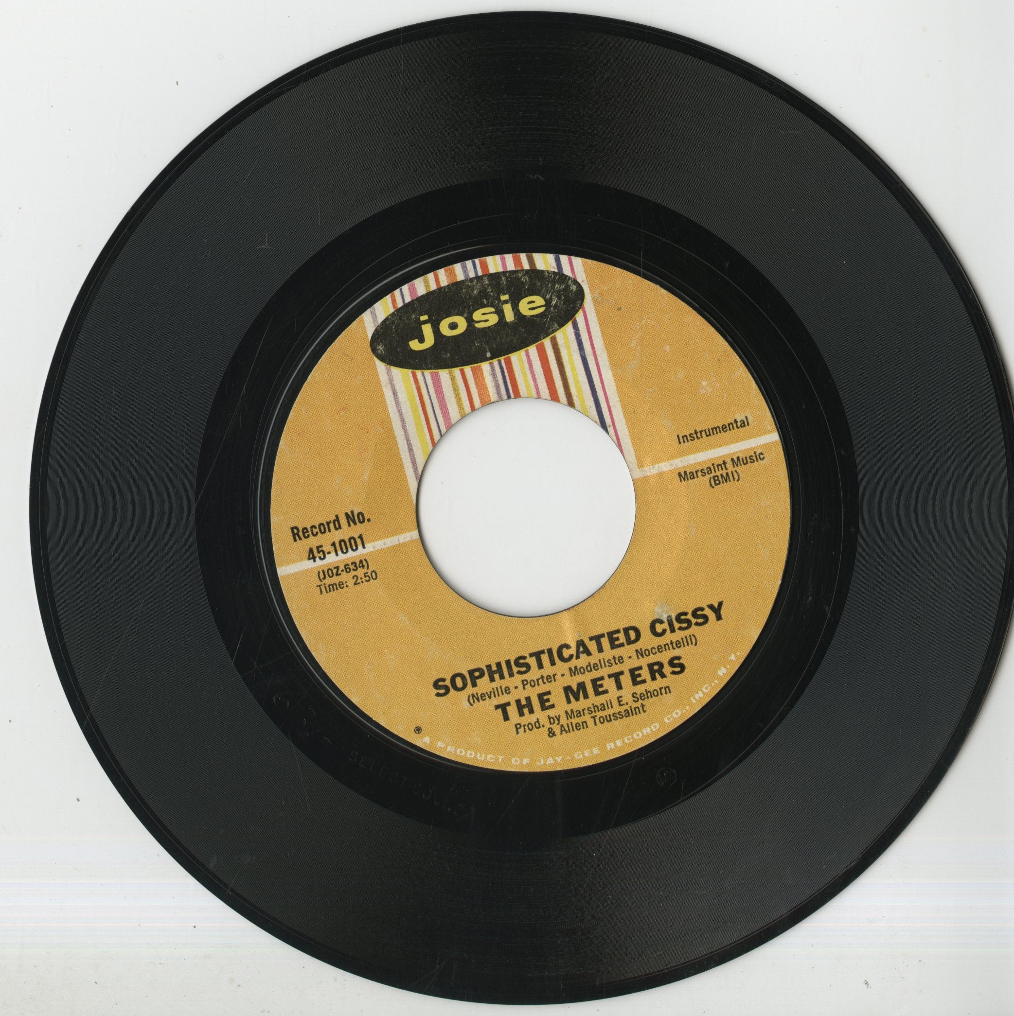 The Meters / ミーターズ / Sophisticated Cissy / Sehorns Farms -7 (45-1001 ...