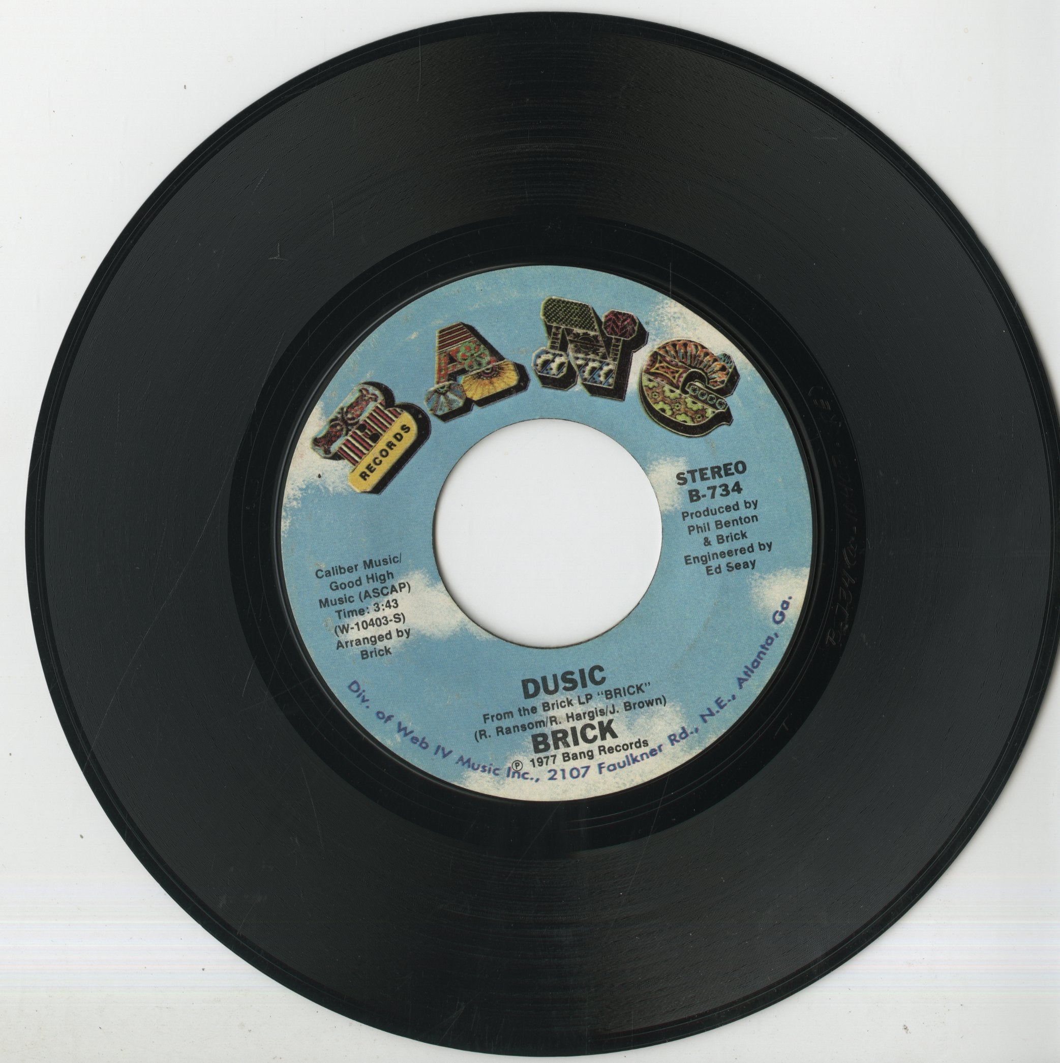 Brick / ブリック / Dusic / Happy -7 (B-734) – VOXMUSIC WEBSHOP