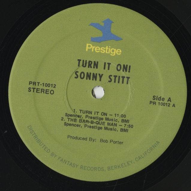 Sonny Stitt / ソニー・スティット / Turn It On! (PRST 10012) – VOXMUSIC WEBSHOP