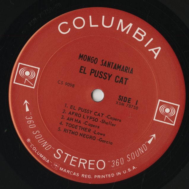 Mongo Santamaria / モンゴ・サンタマリア / El Pussy Cat (CS9098) – VOXMUSIC WEBSHOP