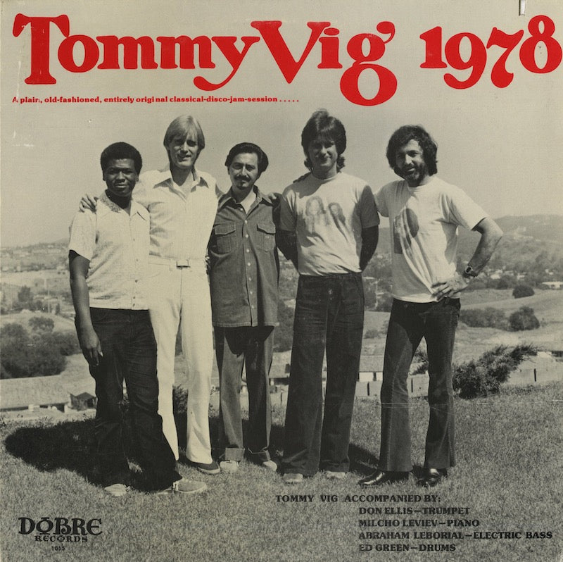 Tommy Vig - Tommy Vig's 1978 LP 1978 US Dobre ドラムブレイク ヴァイブ ファンクジャズ ...