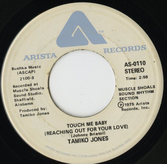 Tamiko Jones / タミコ・ジョーンズ / Touch Me Baby / Creepin' -7 ( 715A ...